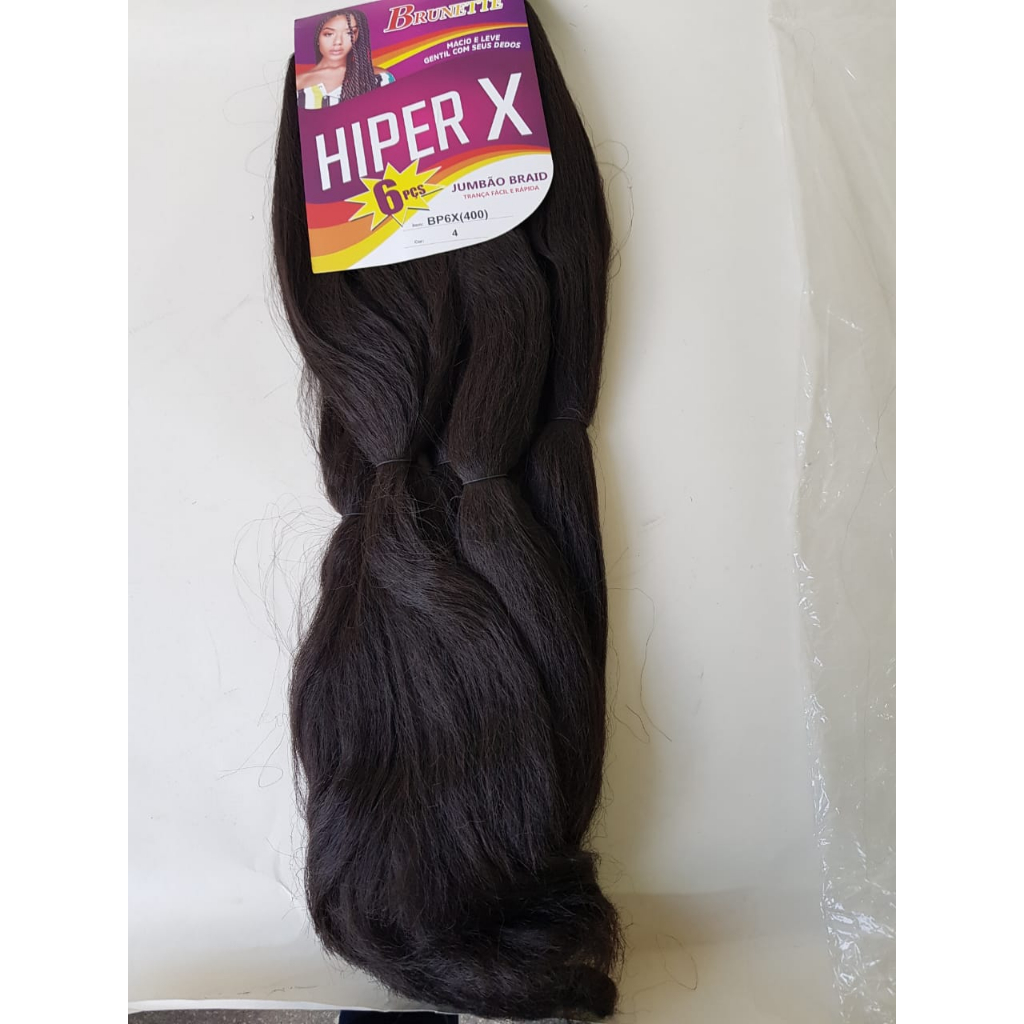 JUMBO HIPER X 400G (COR 4 CASTANHO MÉDIO) | Shopee Brasil