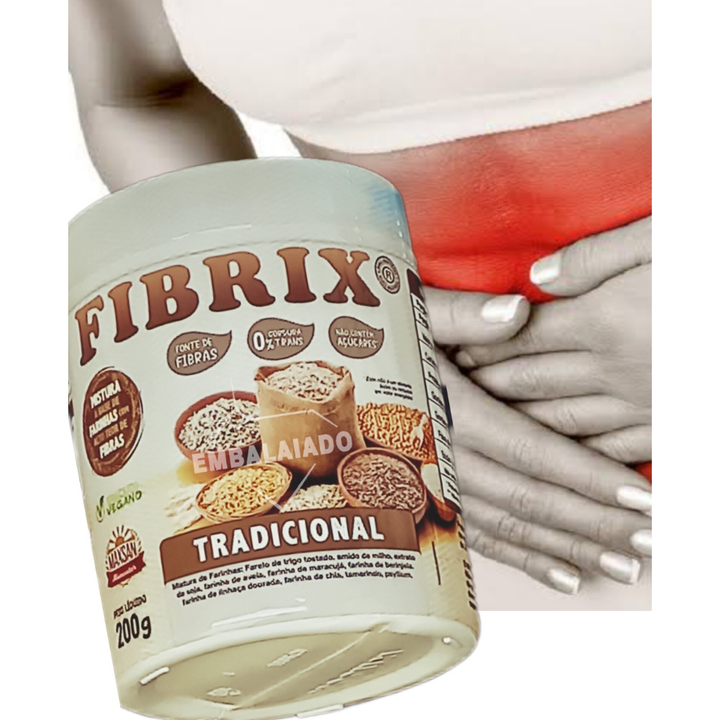 FIBRIX REGULADOR INTESTINAL COMPOSTO DE FIBRAS NATURAIS SABOR ...