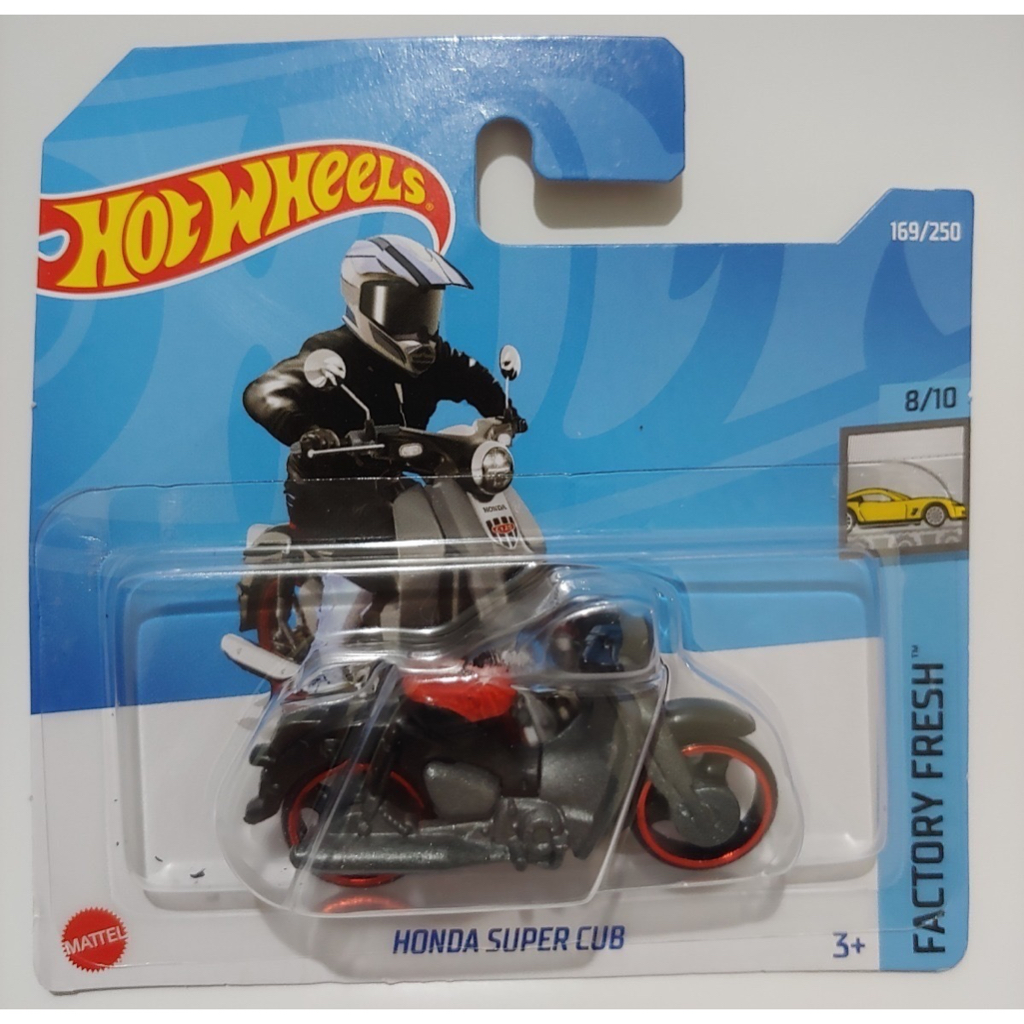 Hot Wheels Moto Honda Super Cub Hw Factory Fresh 8/10 2022 | Shopee Brasil