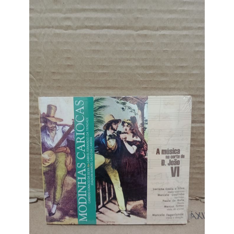 CD MODINHAS CARIOCAS- A MÚSICA NA CORTE DE D.JOÃO VI (LACRADO) | Shopee ...