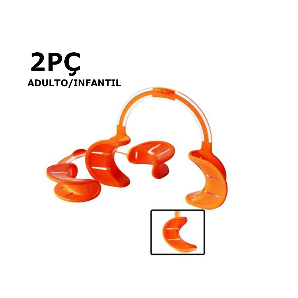 Abridor de boca Expandex Ultra Confort Adulto + infantil de Silicone 2 ...