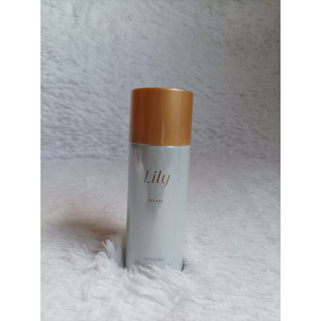 splash desodorante colonia lily 200 ml | Shopee Brasil