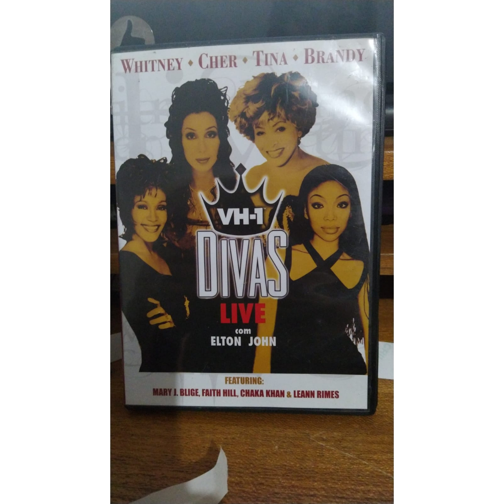DVD divas live com elton john 1750 | Shopee Brasil
