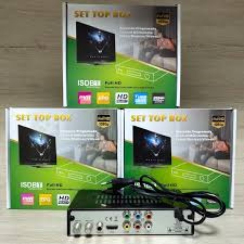 Conversor Digital Para TV De Tubo, LCD, LED Set TopBox -ISDBT Full HD ...