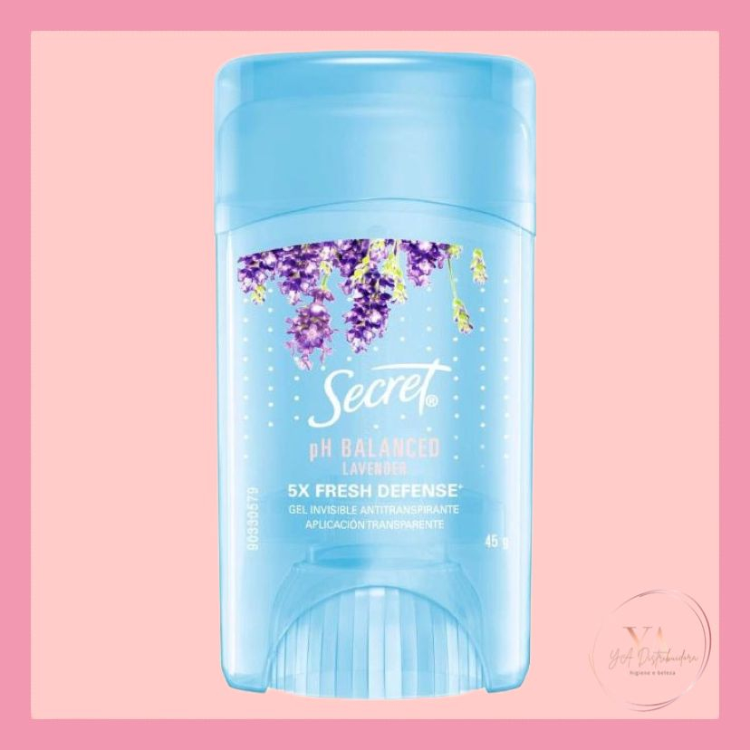 Desodorante Gel Secret pH Balanced Lavender 45g | Shopee Brasil