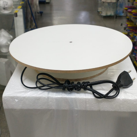 Motor giratório mdf grande para mesa de festas | Shopee Brasil
