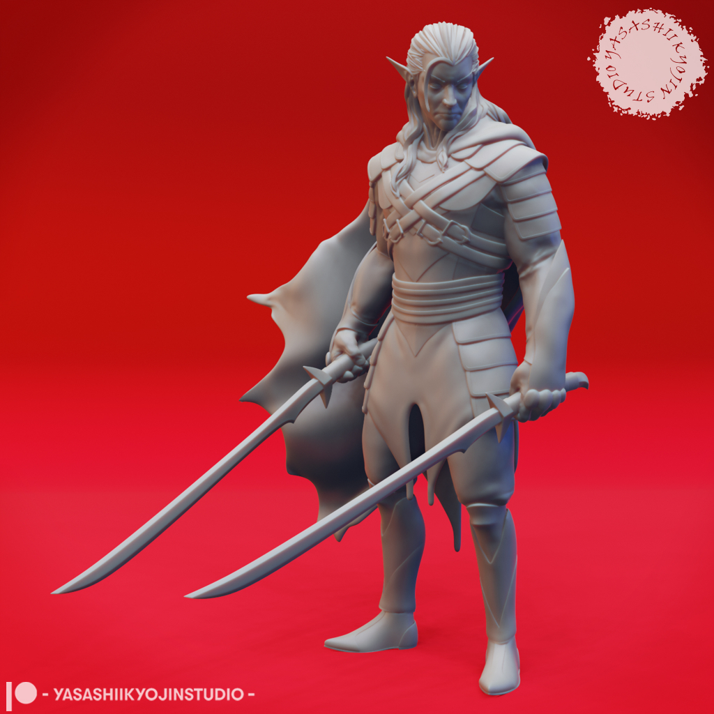 Drow, Elfo das Profundezas | Miniatura de RPG | Shopee Brasil