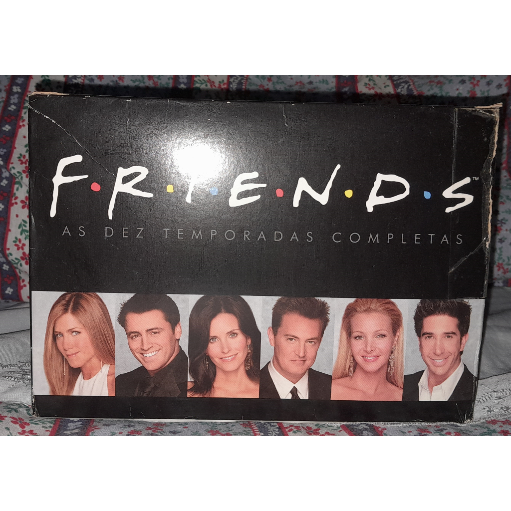 BOX Friends todas as temporadas (caixa preta) | Shopee Brasil