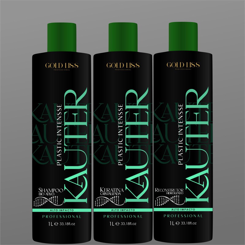 kit Kauter Plástica dos Fios da Gold liss | Shopee Brasil