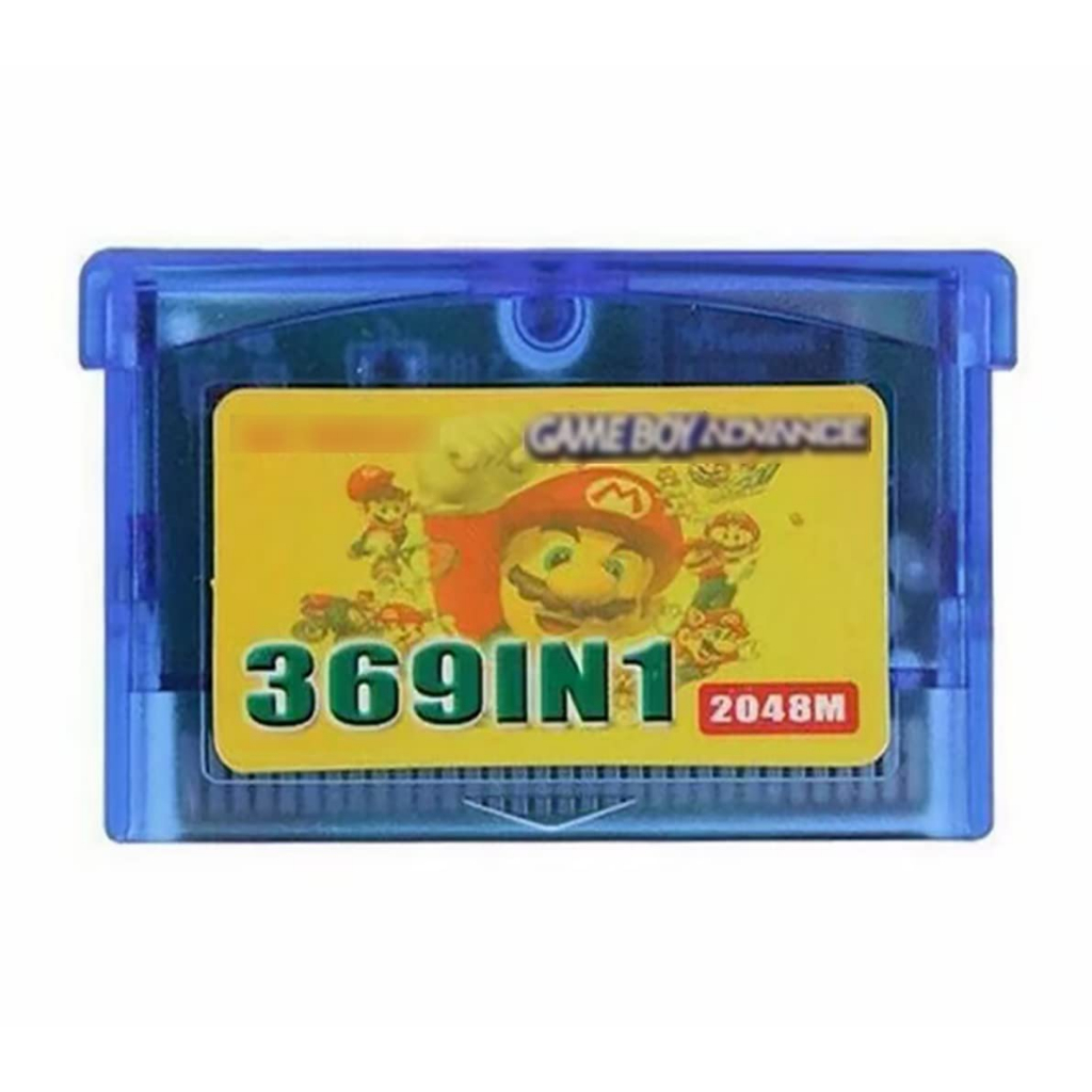 Gameboy 369 In 1 Gba Cartucho Gba Game Boy Shopee Brasil