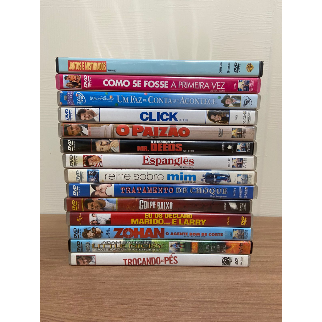 DVDS Adam Sandler | Shopee Brasil