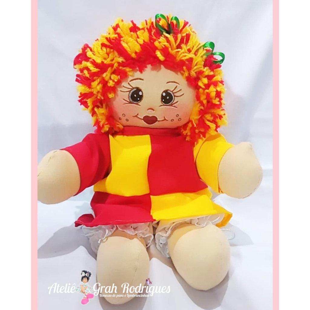 Boneca Emilia lindissima 30cm | Shopee Brasil