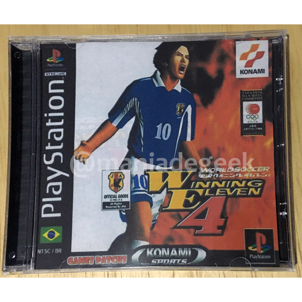 Jogo Winning Eleven 4 para Play 1 PsOne | Shopee Brasil