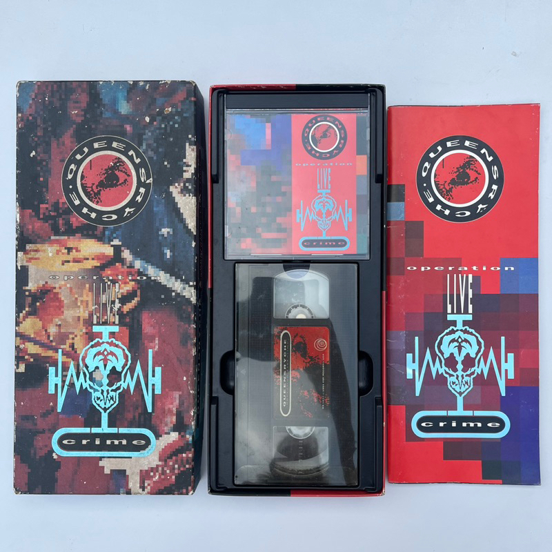 Box Queensryche Importado - Operation Live Crime - Cd + Vhs + Encarte ...