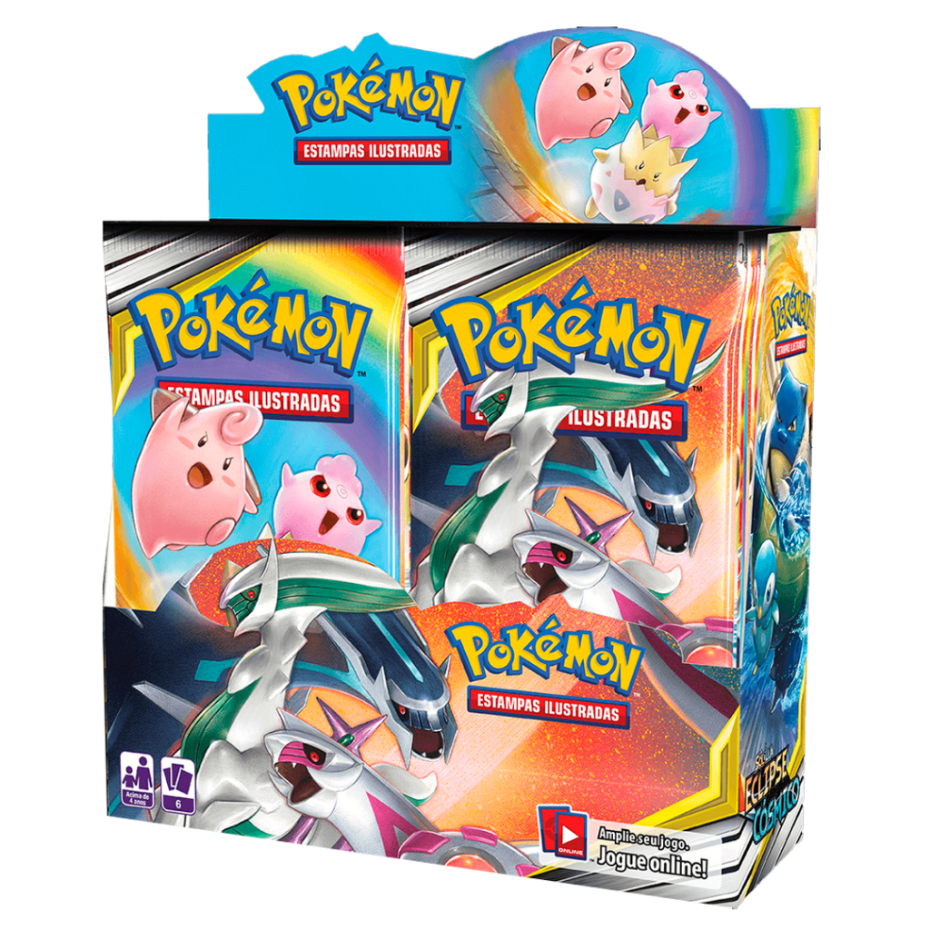 Booster Box Sol e Lua - Eclipse Cósmico | Shopee Brasil