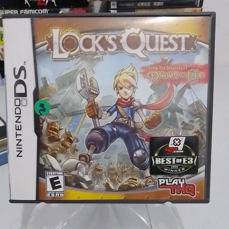 Lock's Quest Original Nintendo DS | Shopee Brasil