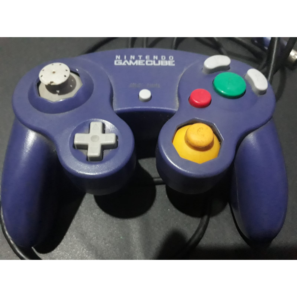 Controle Game Cube Roxo Original - NO ESTADO LEIA A DSCRIÇÃO | Shopee ...