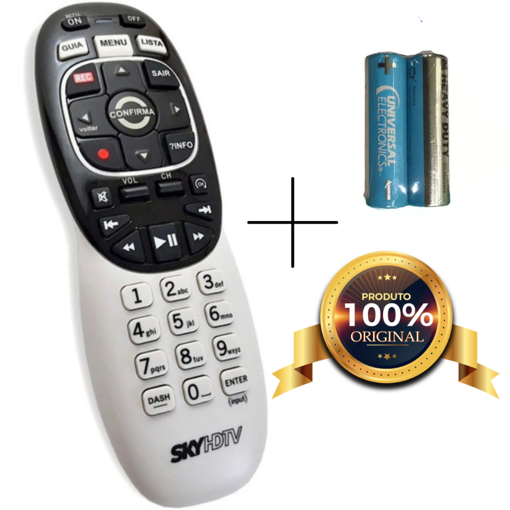 Controle Mídia Center Hd Sky | Shopee Brasil