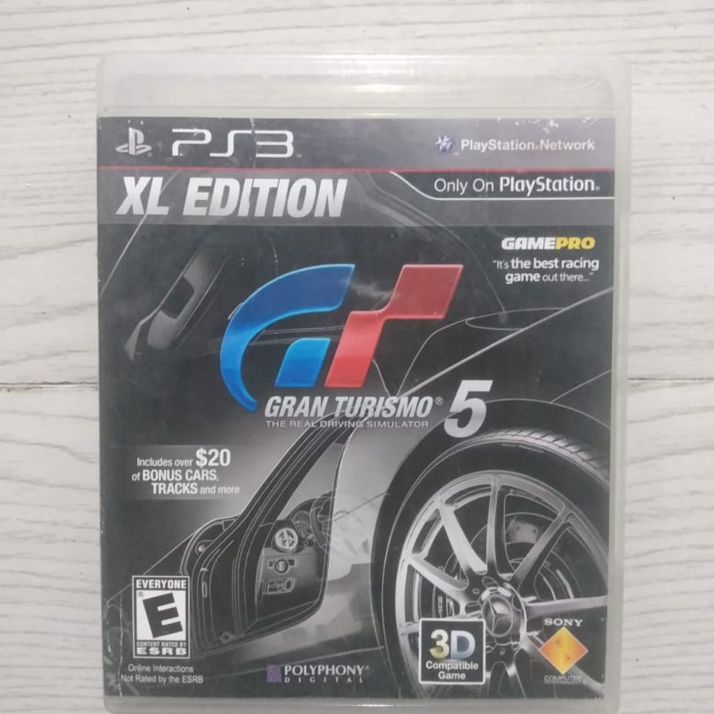 Gran turismo 5 XL Edition PS3 midia fisica | Shopee Brasil
