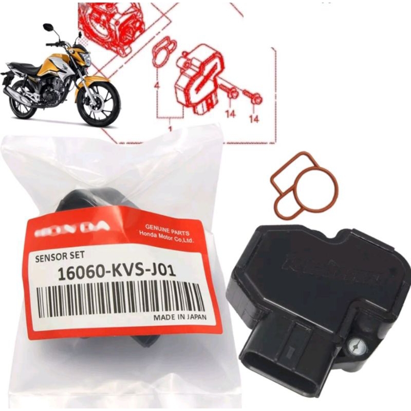 Sensor Map Original Honda Titan 160 fan 160 TPS | Shopee Brasil