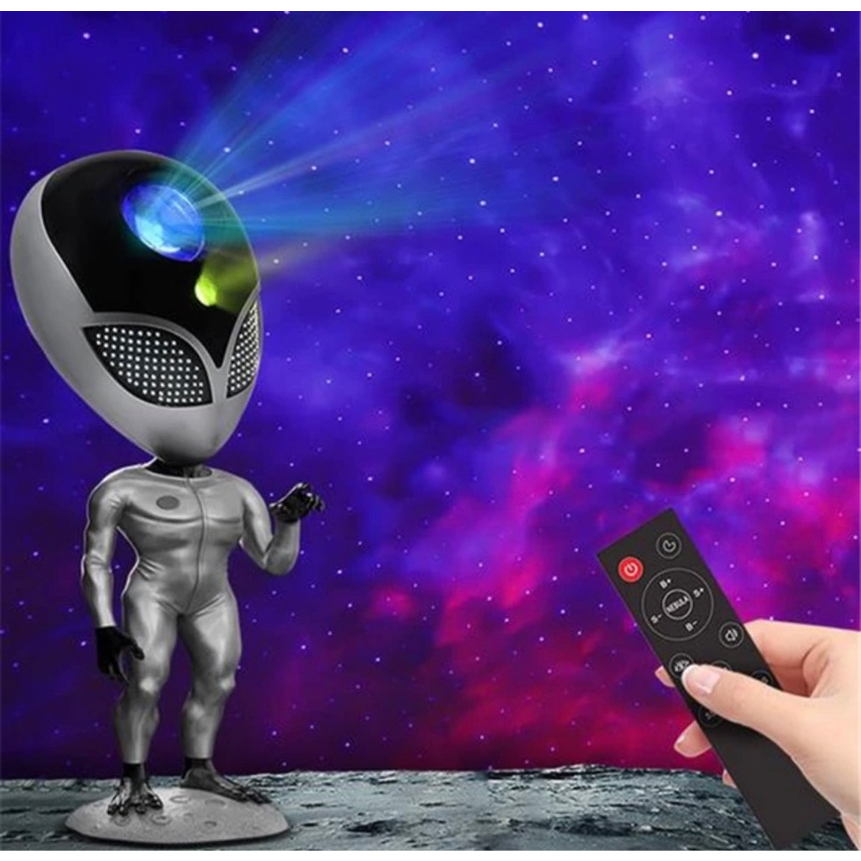 Projetor Alien Galáxia Luminária - O seu quarto mais moderno e estilo ...