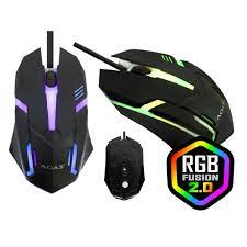 Mouse Gamer Usb 3200dpi Led Rgb Com Fio | Shopee Brasil