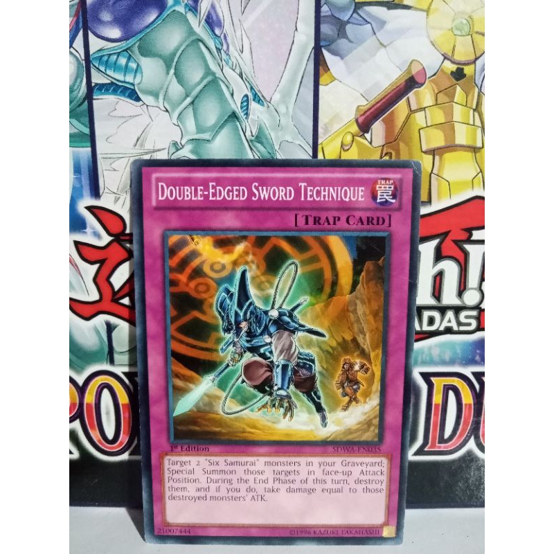 yu-gi-oh Double edged sword technique comum | Shopee Brasil