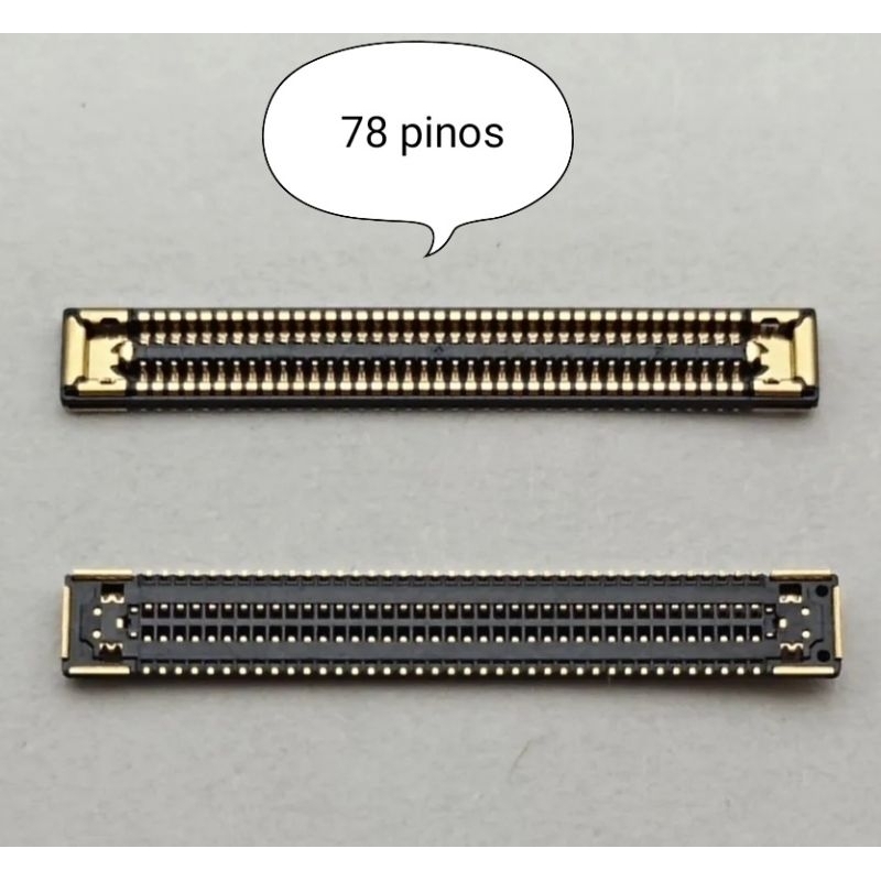 1 peça Conector Fpc compatível Galaxy A02 A12 A22 A32 A42 A52 A72 ...