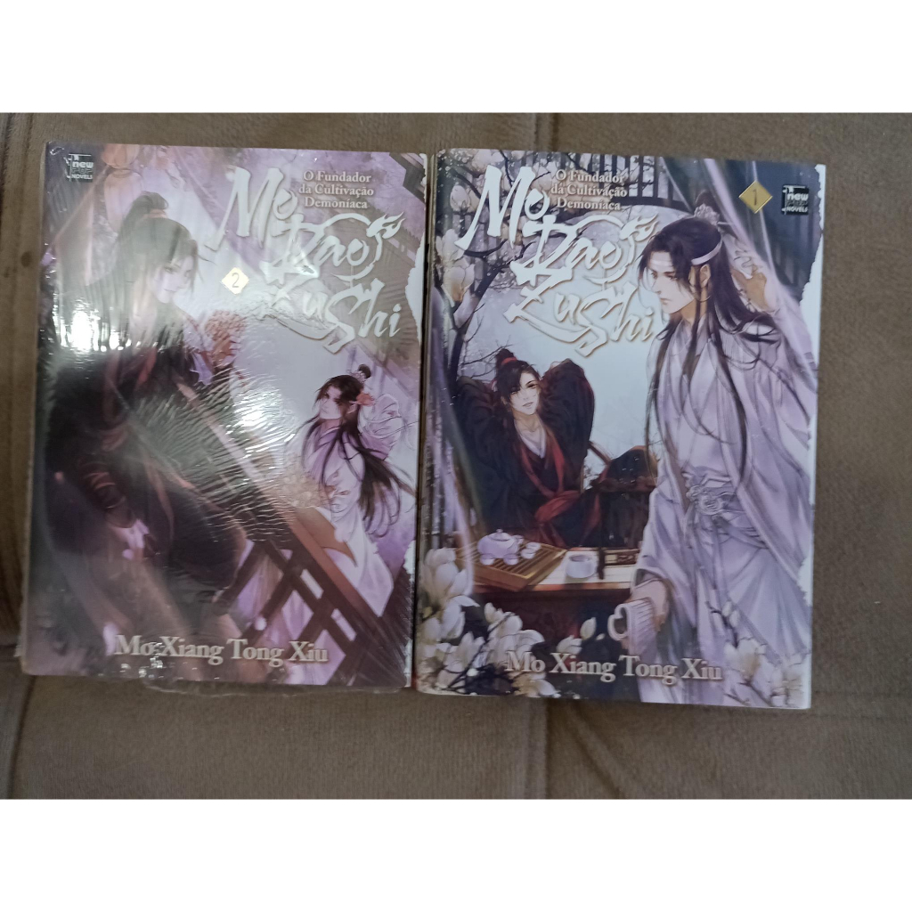 Mo dao zu shi Novel vol 1 e 2 marcador de página | Shopee Brasil