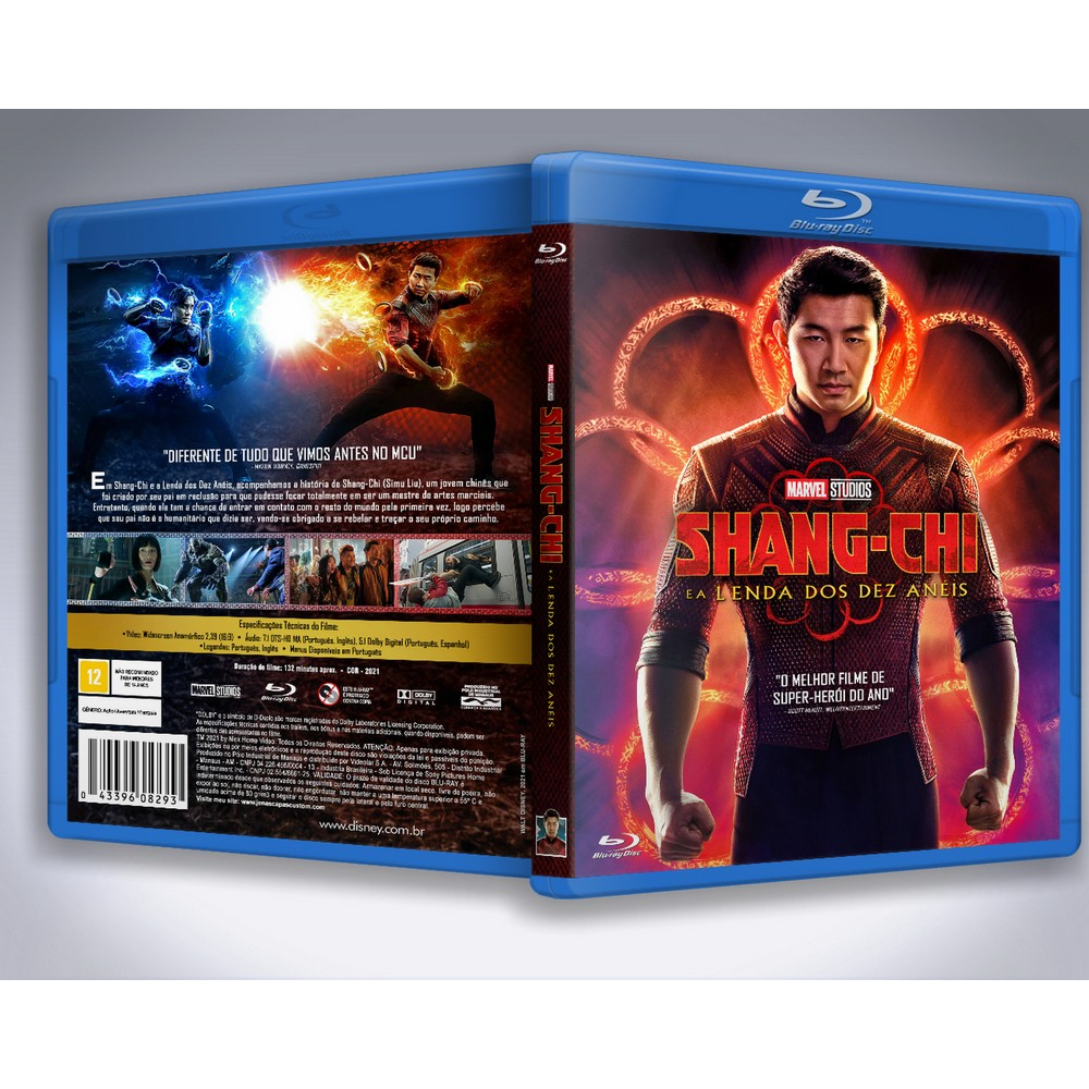 Blu-ray: Shang - Chi: A Lenda Dos Dez Aneis [PERSONALIZADO] | Shopee Brasil