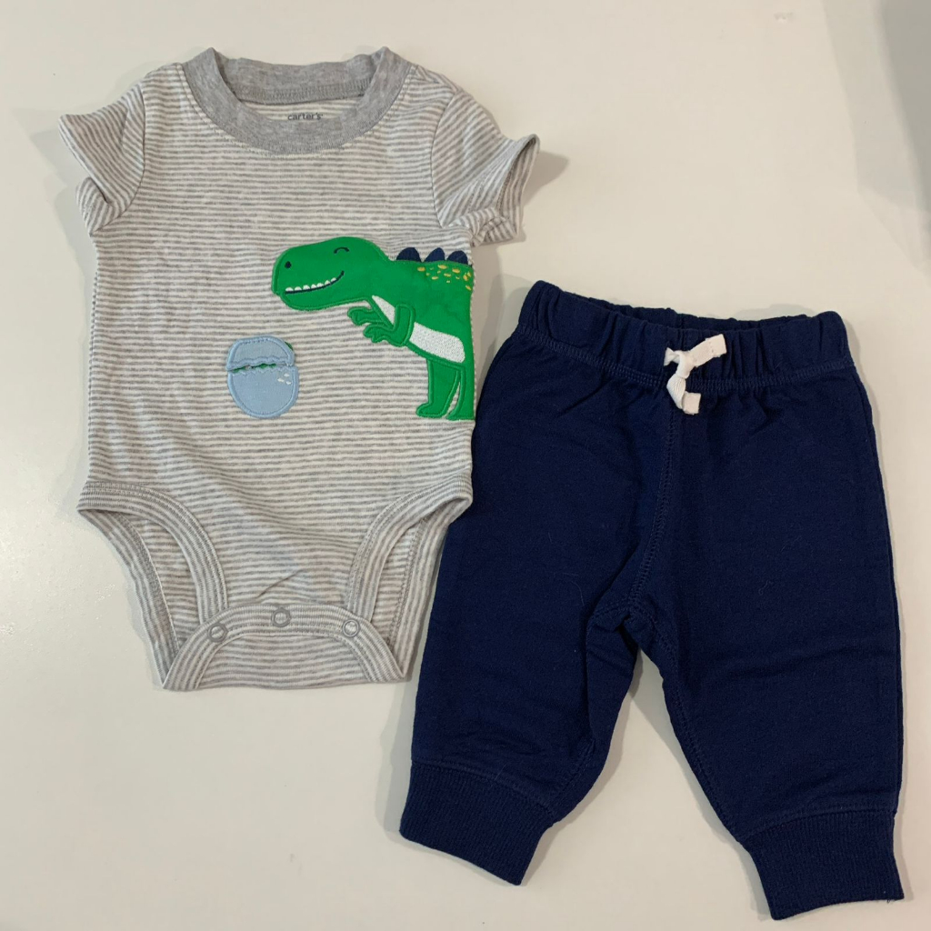 Conjunto Dino baby - C@rters | Shopee Brasil