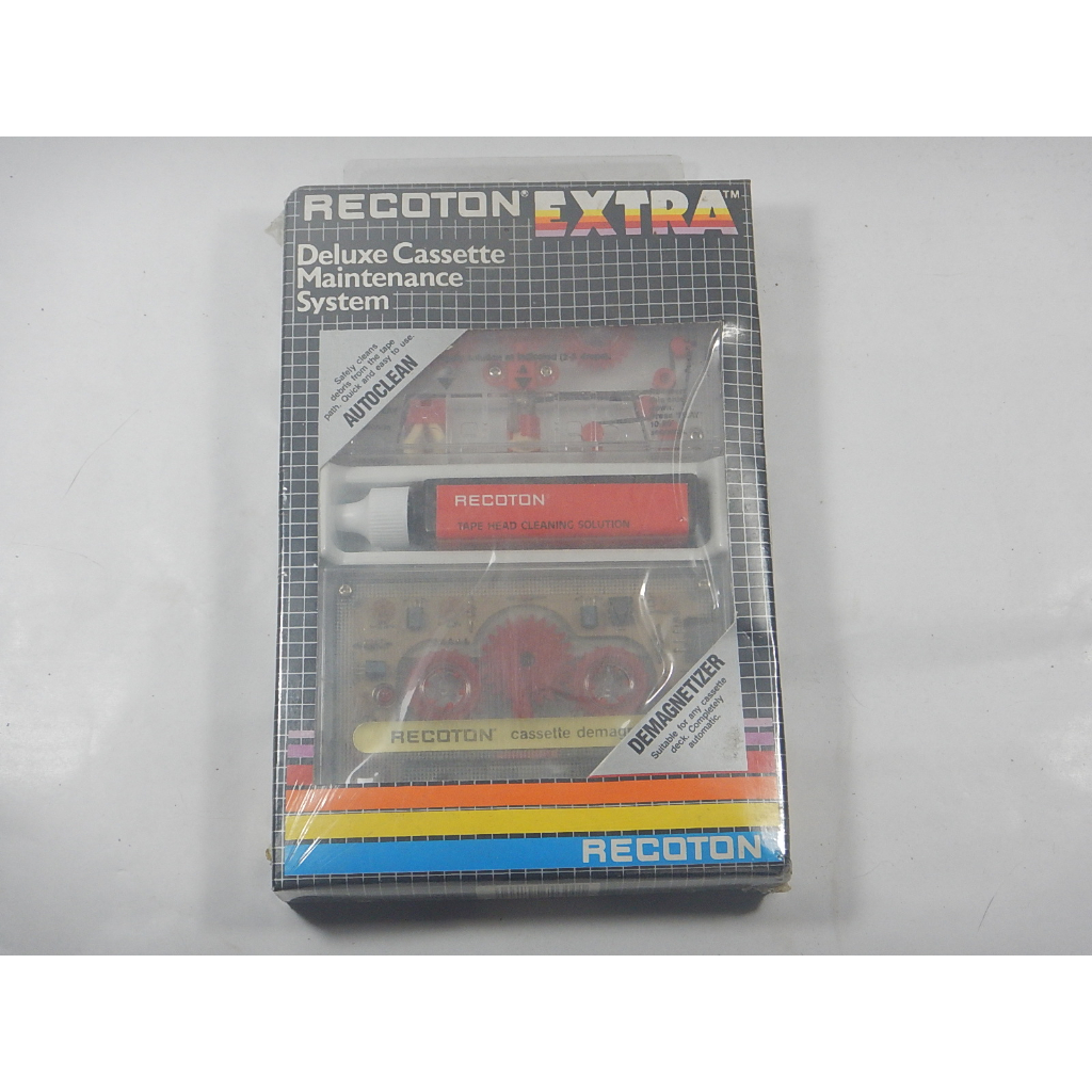 Recoton Extra - Deluxe Cassete - Demagnetizer - Lacrado | Shopee Brasil