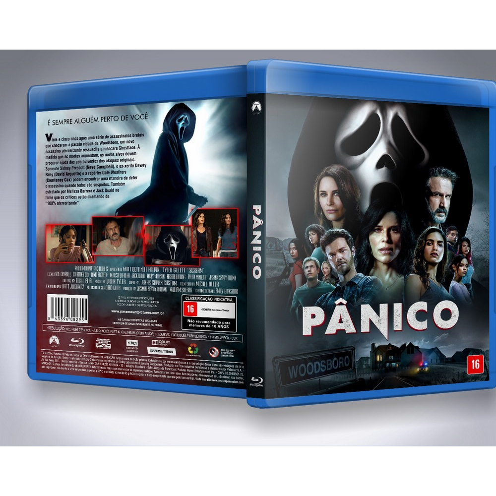 Blu-ray: Pânico V - 2022 [PERSONALIZADO] | Shopee Brasil