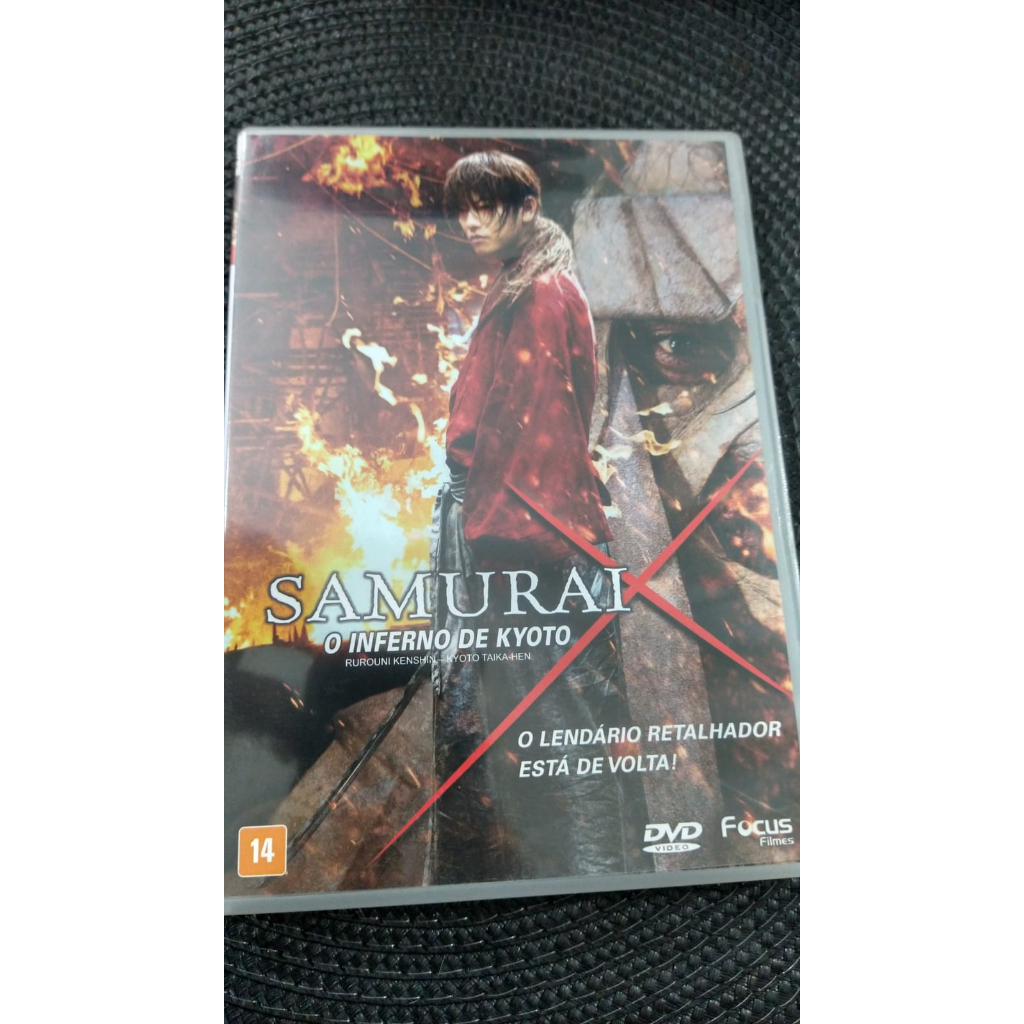 Dvd Samurai X: O inferno de kyoto | Shopee Brasil