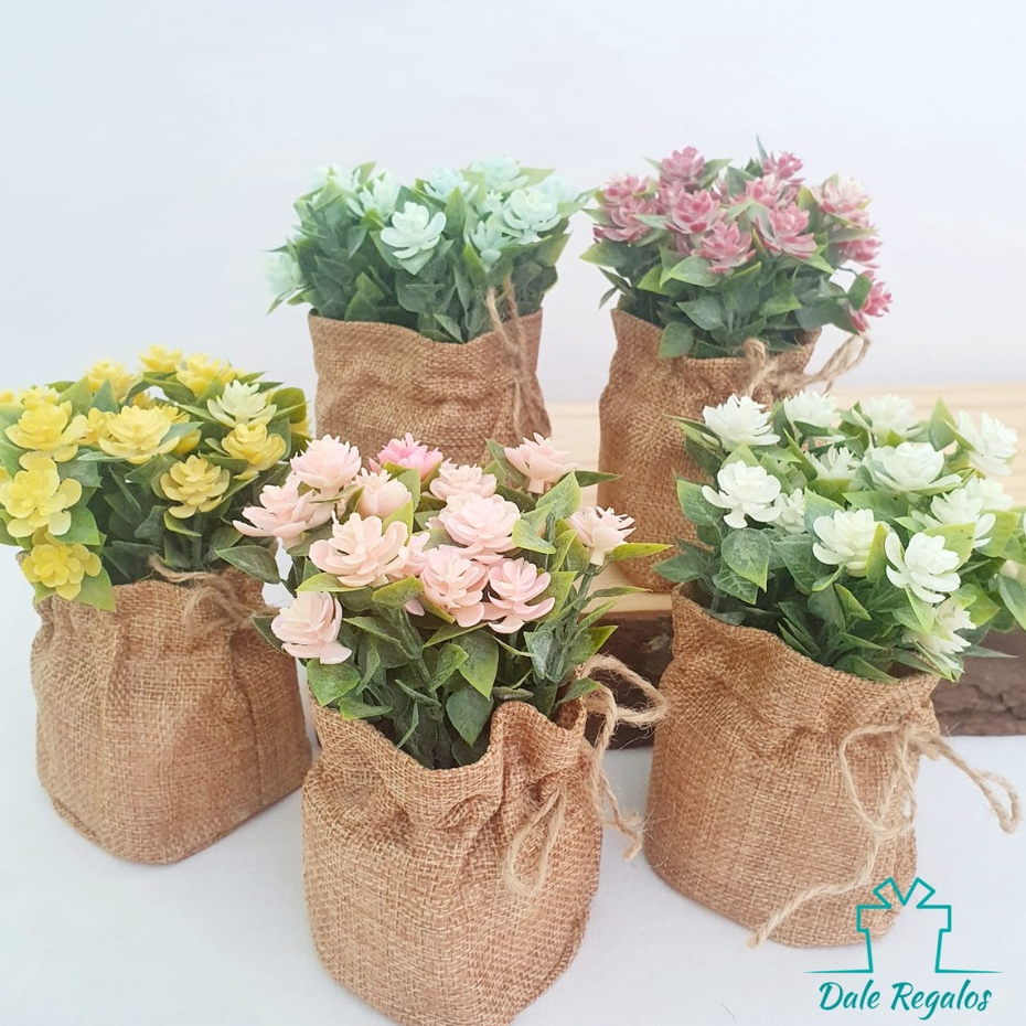 Vaso Cachepot Rustico Flower Flores Ref.5992 | Shopee Brasil