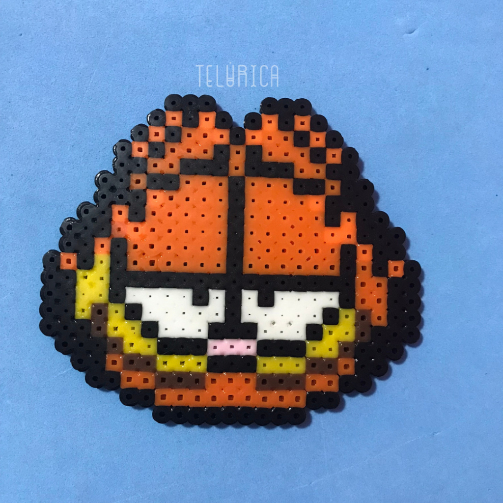 Garfield (TV) - Adesivo de Parede em Pixel Art | Shopee Brasil