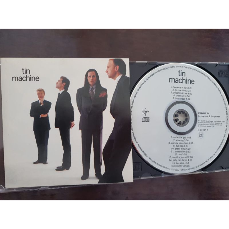 Cd tin machine David Bowie original | Shopee Brasil