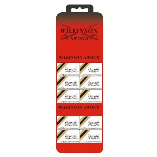 Cartela Lamina de Gilete Wilson com 10 caixas | Shopee Brasil