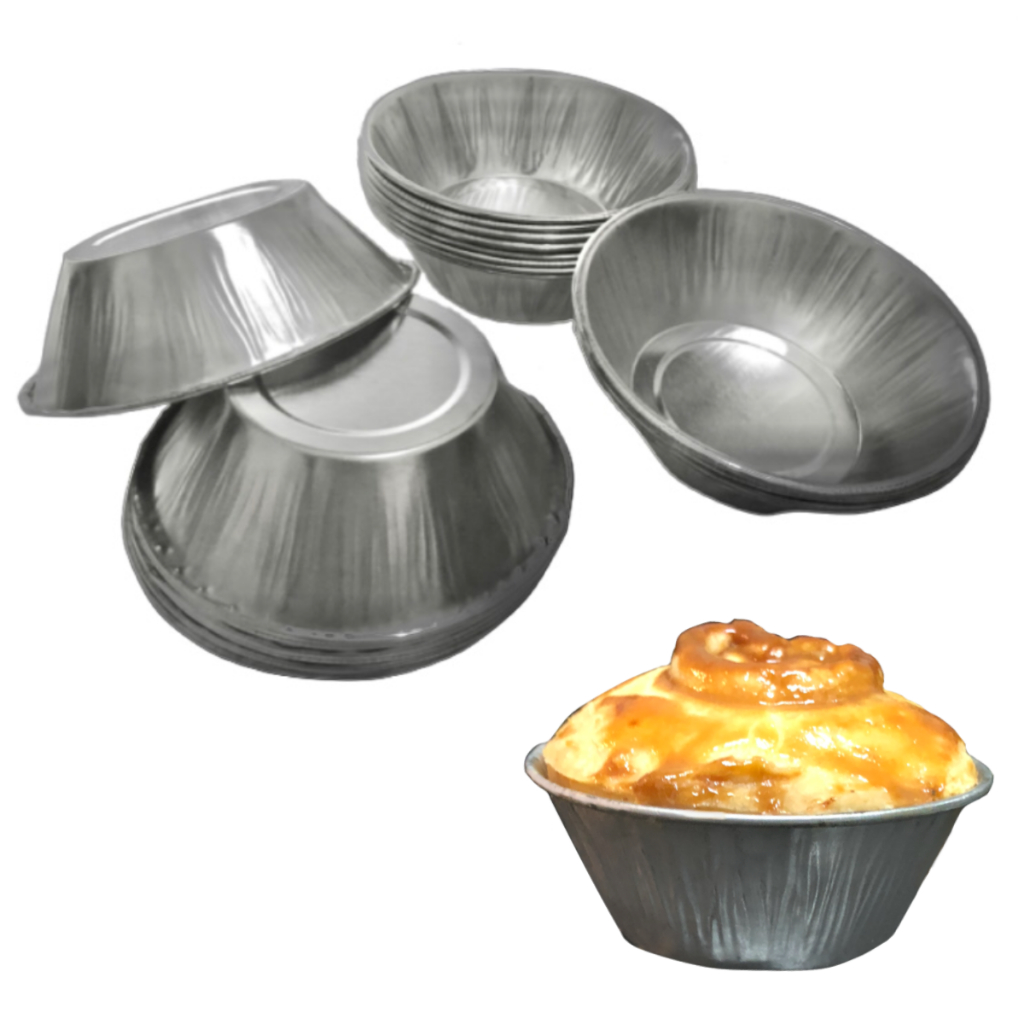 12 Formas De Empada N°03 Lisa Forminha para empada | Shopee Brasil