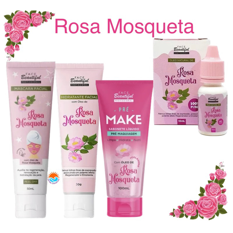 Rosa Mosqueta Face Beautiful - Escolha o Seu | Shopee Brasil