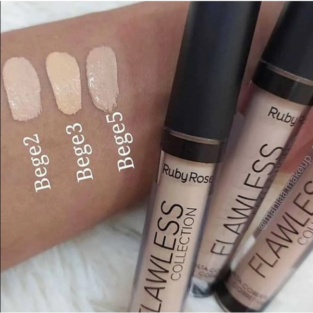 Corretivo Ruby Rose Flawless | Shopee Brasil