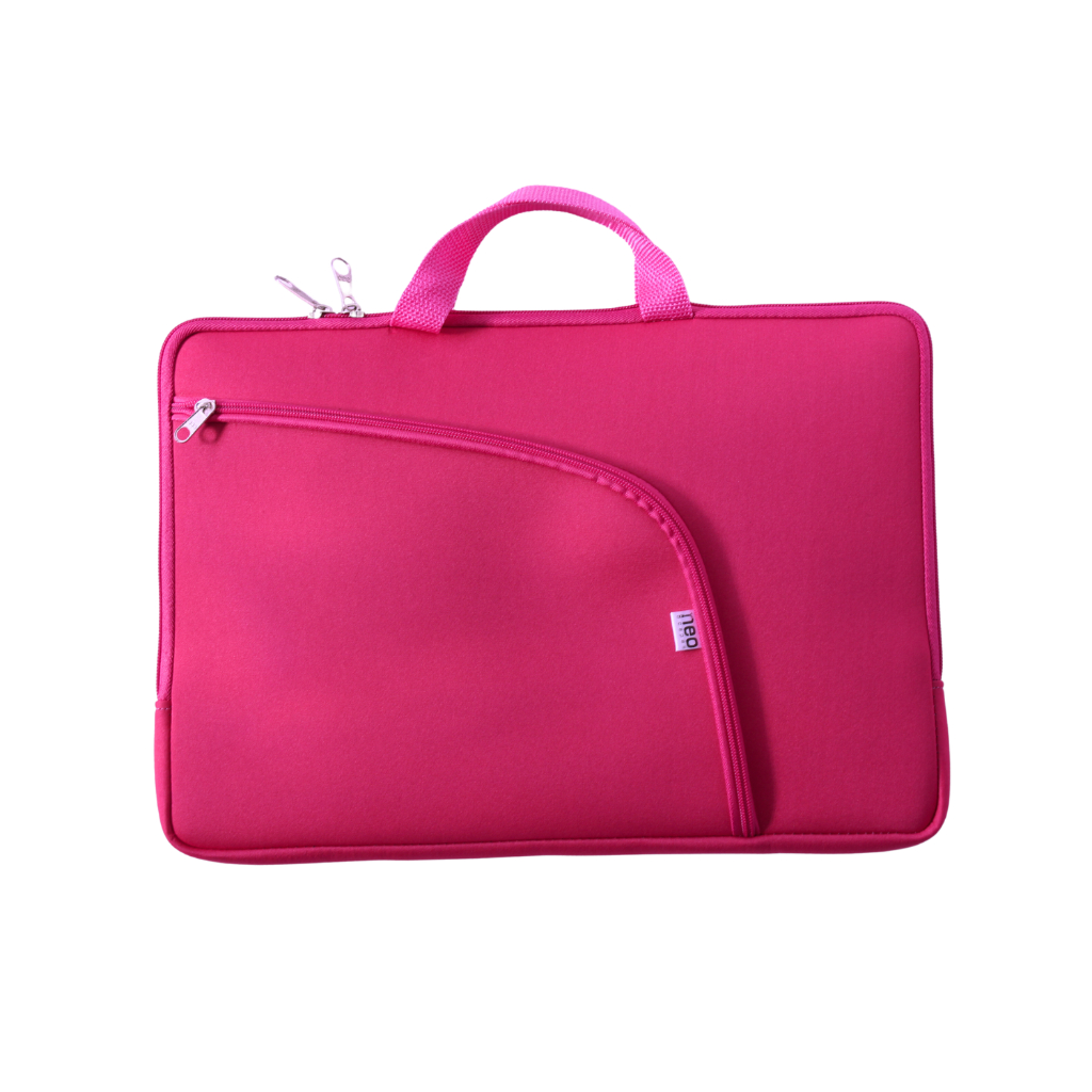 Capa Case Luva Bolsa Bag Notebook Mala 14/15,6/17" Polegada Pink Rosa Case Universal ENVIO ...