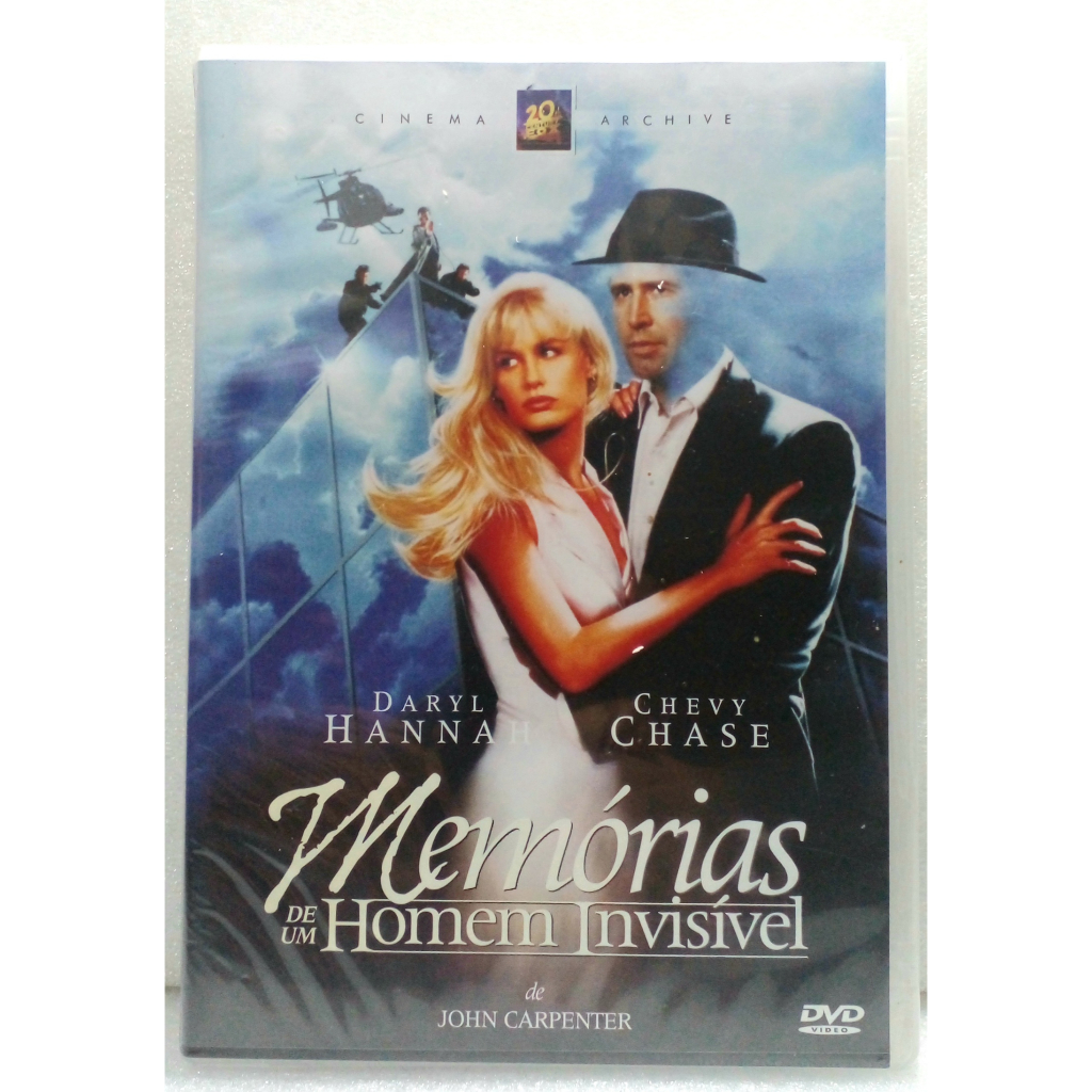 Filme Memórias de um Homem Invisível DVD Original Lacrado Chevy Chase ...