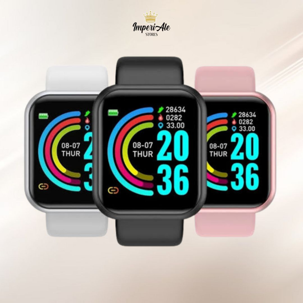 Smartwatch D20 Plus - Relógio Inteligente PRO Foto na Tela | Shopee Brasil