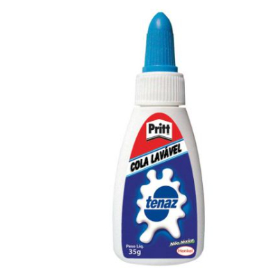Cola Liquida Branca Tenaz 35, 110g Pritt/ cola escolar/ cola tenaz/ cola branca | Shopee Brasil