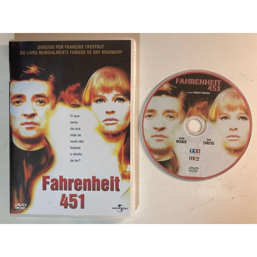 DVD - Fahrenheit 451 - (Ano 1966) - Dublado e Legendado | Shopee Brasil