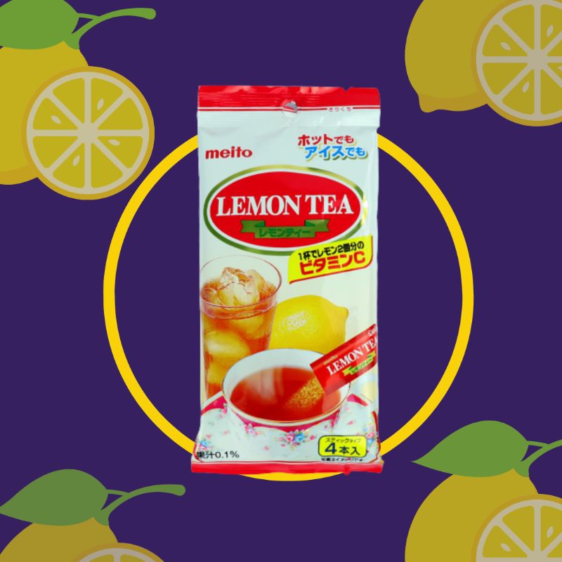 Experimente o Meito Cocoa e o Meito Lemon Tea! (unidade) | Shopee Brasil