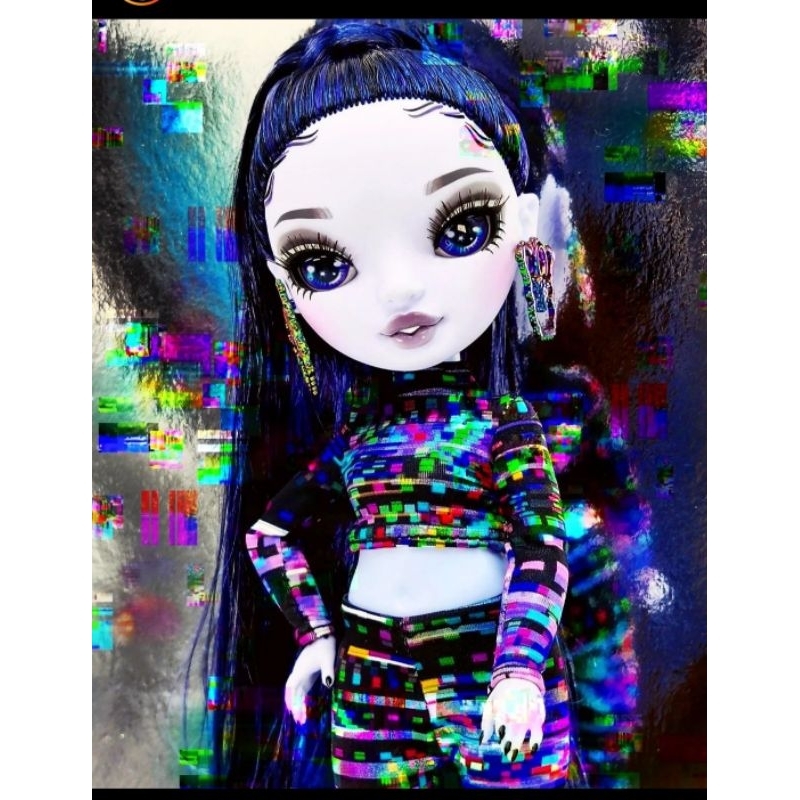 Rainbow high Shadow Reina Glitch | Shopee Brasil