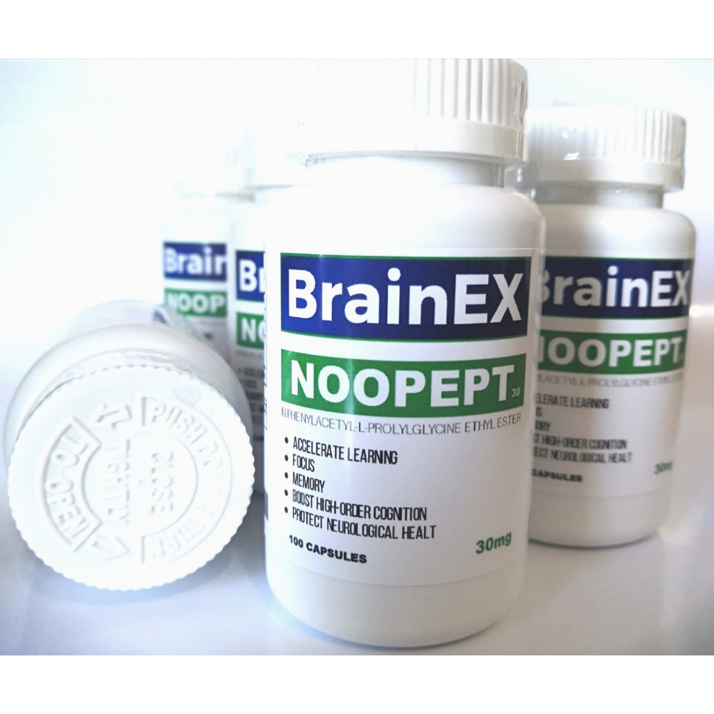Nootropico Noopept 30mg 100 Capsulas Frete Gratis O Melhor | Shopee Brasil