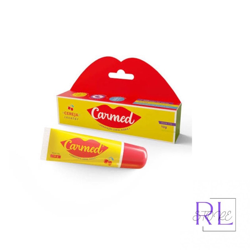 Hidratante Protetor Labial Diario Carmed Cereja Cimed 10g | Shopee Brasil